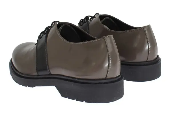 AI_ Leather Lace-up Shoes