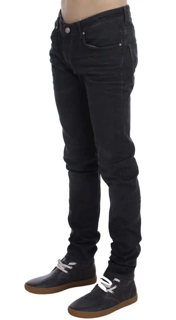 ACHT Cotton Blend Slim Fit Jeans