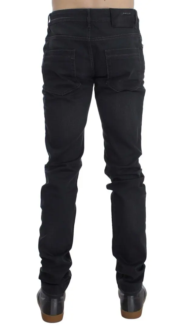 ACHT Cotton Blend Slim Fit Jeans