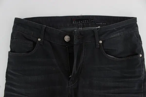 ACHT Cotton Blend Slim Fit Jeans