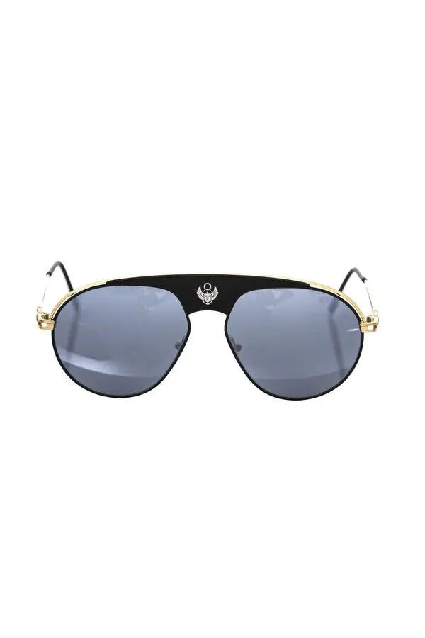 FRANKIE MORELLO Aviator Sunglasses - Black