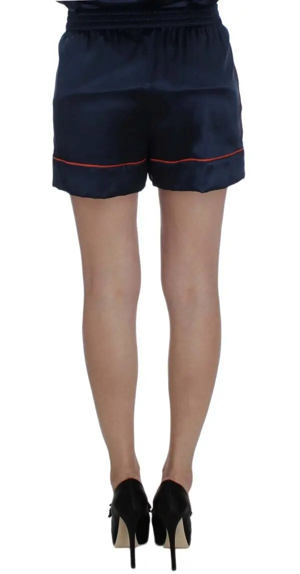 Dolce & Gabbana Silk Stretch Mini Shorts