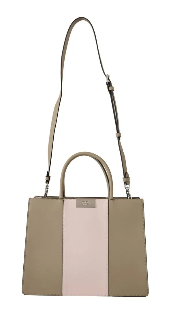 Karl Lagerfeld Polyurethane Tote Shoulder Bag
