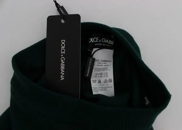 Dolce & Gabbana Cashmere Stretch Tights - Green