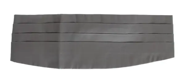 Dolce & Gabbana Silk Waist Cummerbund - Gray