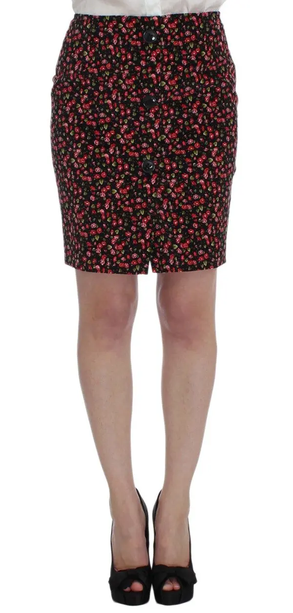 BENCIVENGA Floral Skirt And Blazer Suit Set