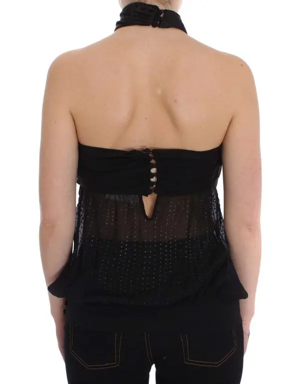 EXTE Neck Wrap Top