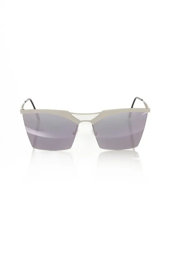 FRANKIE MORELLO Clubmaster Sunglasses - Silver