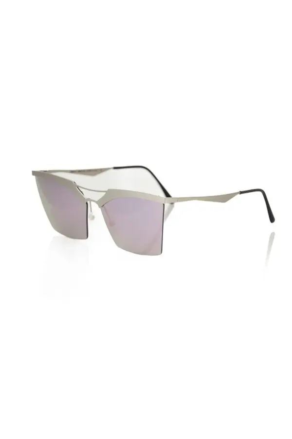FRANKIE MORELLO Clubmaster Sunglasses - Silver