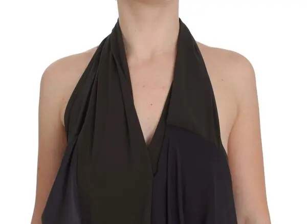 CORA GROPPO Halterneck Blouse Top