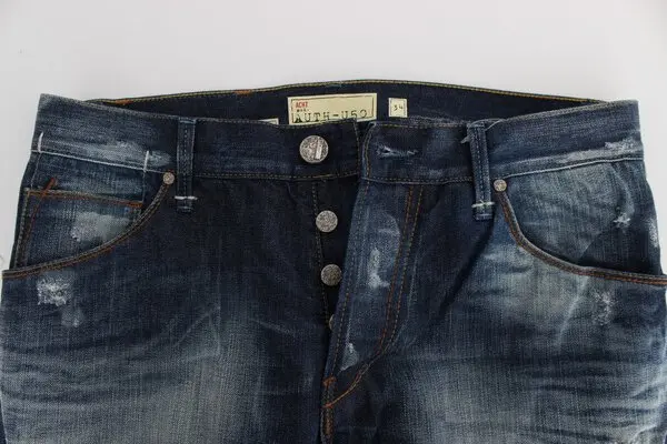 ACHT Regular Fit Cotton Jeans