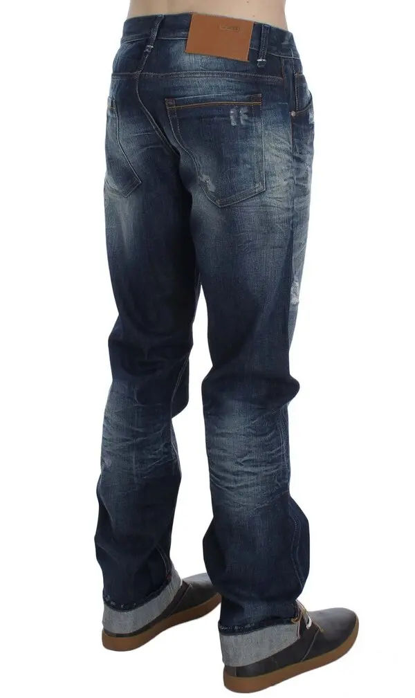 ACHT Regular Fit Cotton Jeans