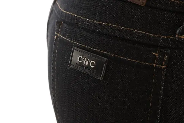 Costume National Cotton Stretch Slim Fit Jeans - Blue
