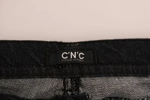 Costume National Cotton Stretch Slim Fit Jeans - Blue
