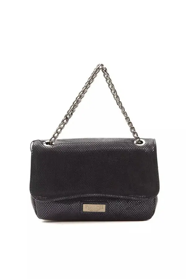 POMPEI DONATELLA Textured Leather Crossbody Bag