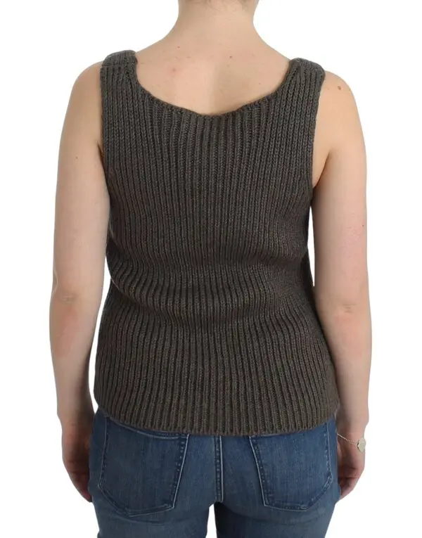 Ermanno Scervino Ribbed Knit Top