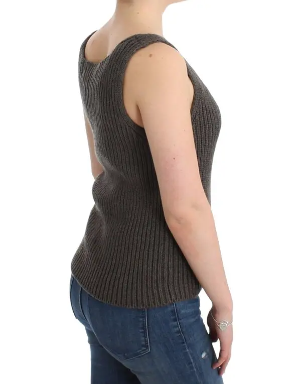 Ermanno Scervino Ribbed Knit Top