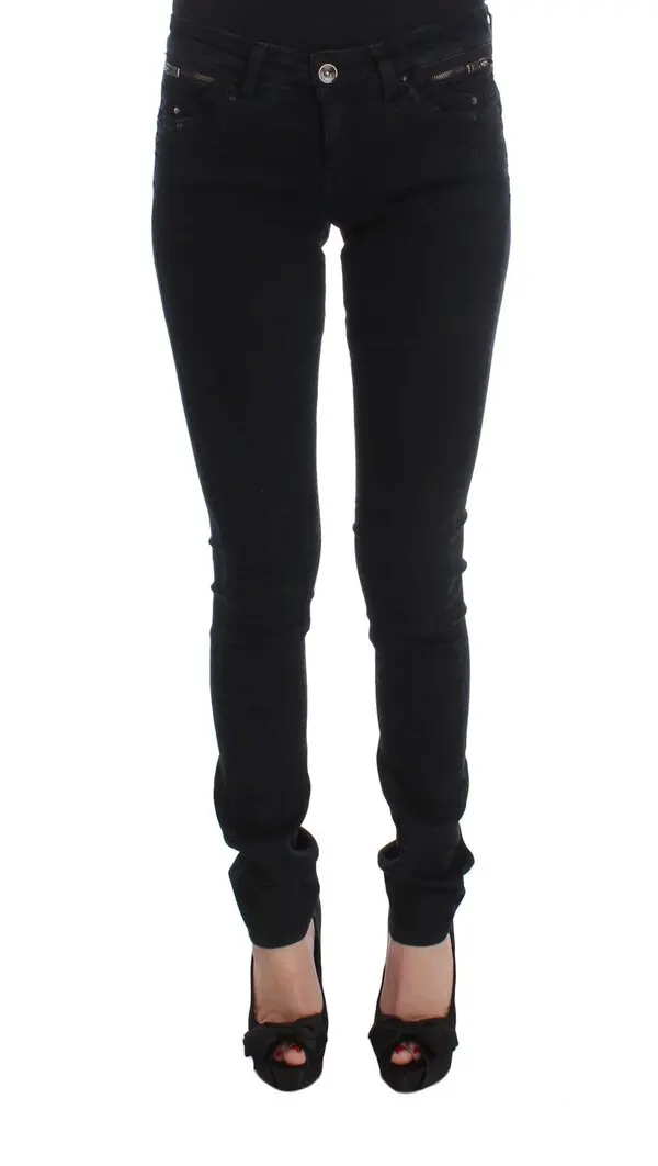 Costume National Slim Fit Cotton Jeans
