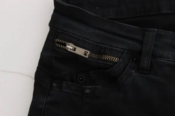 Costume National Slim Fit Cotton Jeans