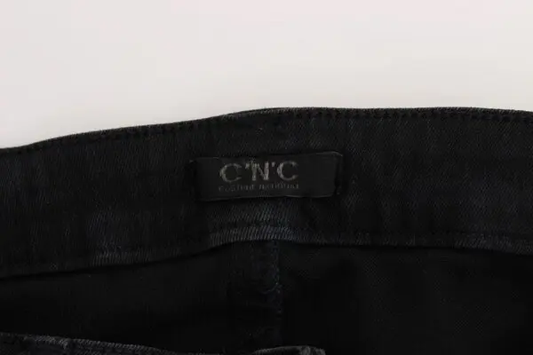 Costume National Slim Fit Cotton Jeans