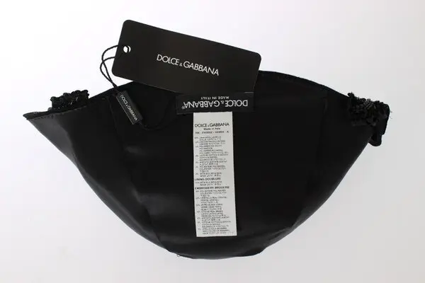 Dolce & Gabbana Crystal Cherry Brooch Hat