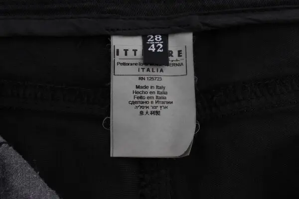 Costume National Cotton Capri Cropped Jeans - Black
