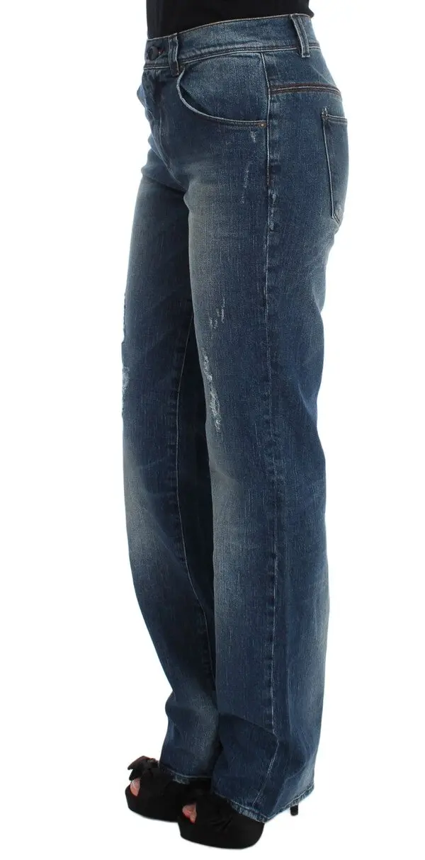 Ermanno Scervino Slim Fit Straight Leg Jeans