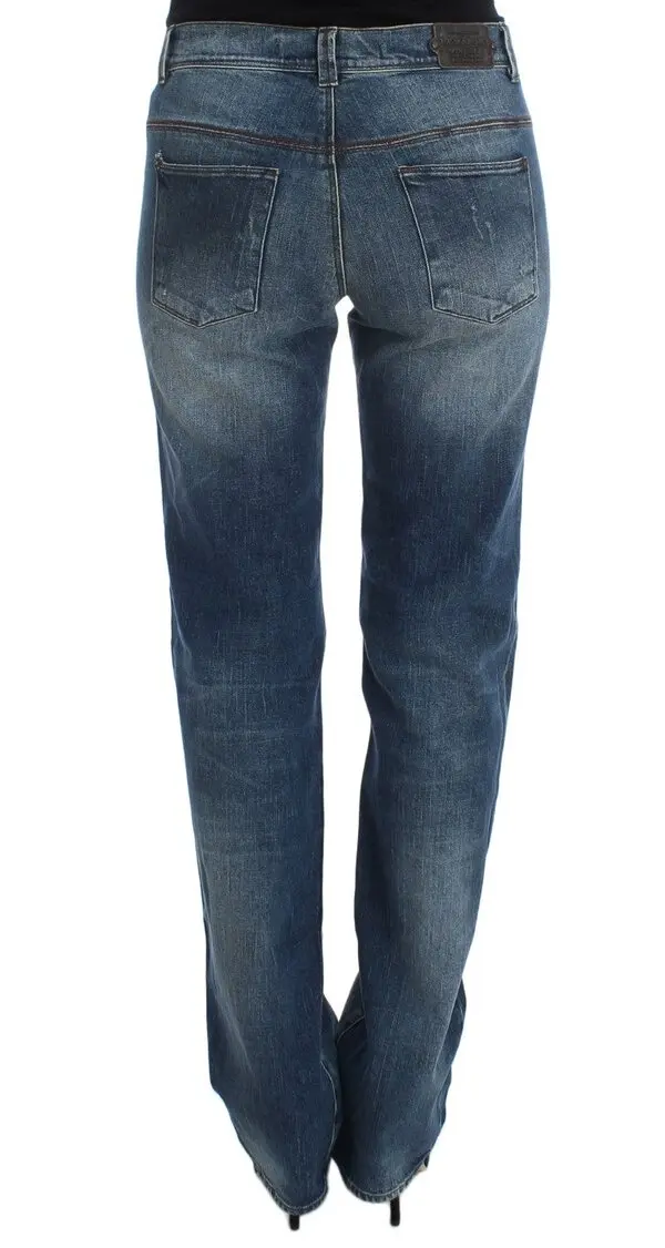 Ermanno Scervino Slim Fit Straight Leg Jeans