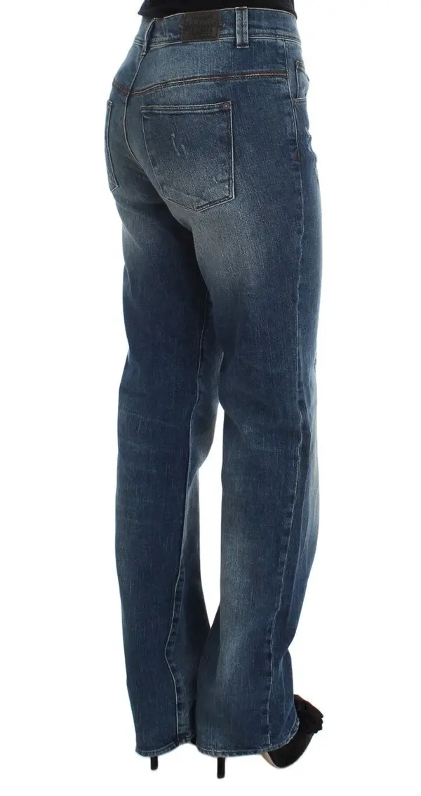 Ermanno Scervino Slim Fit Straight Leg Jeans