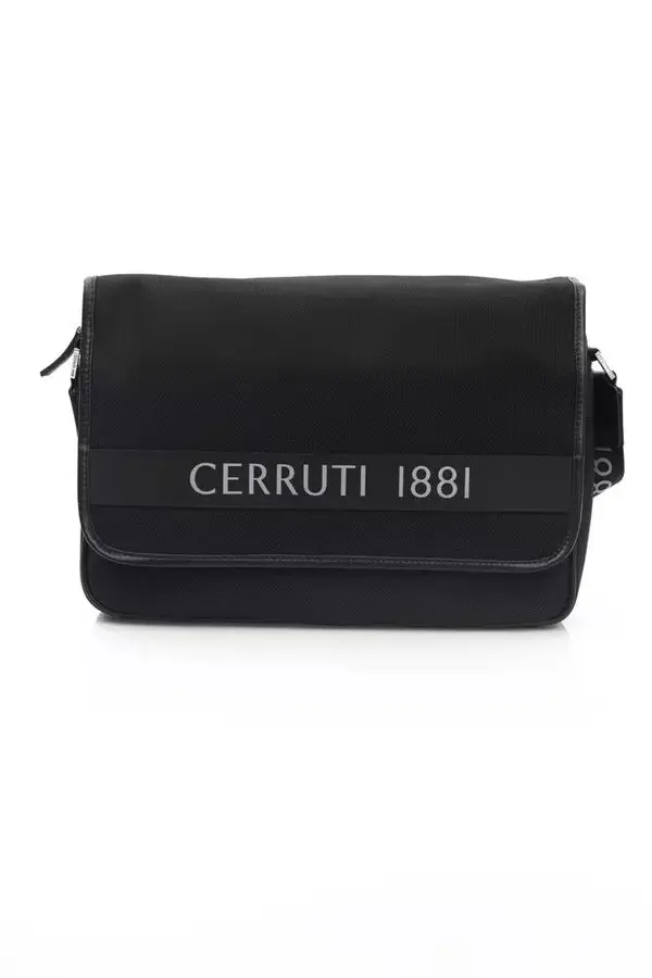 CERRUTI 1881 Nylon Crossbody Bag - Black