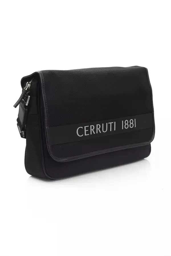 CERRUTI 1881 Nylon Crossbody Bag - Black