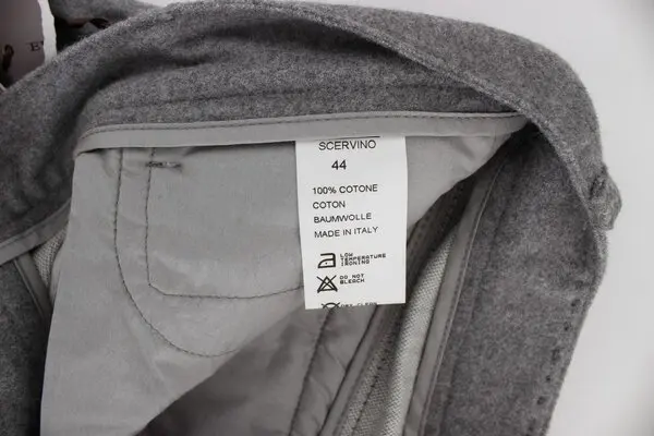 Ermanno Scervino Cotton Straight Fit Casual Trousers