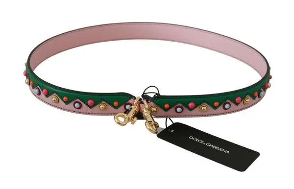 Dolce & Gabbana Shoulder Strap Leather Handbag Accessory