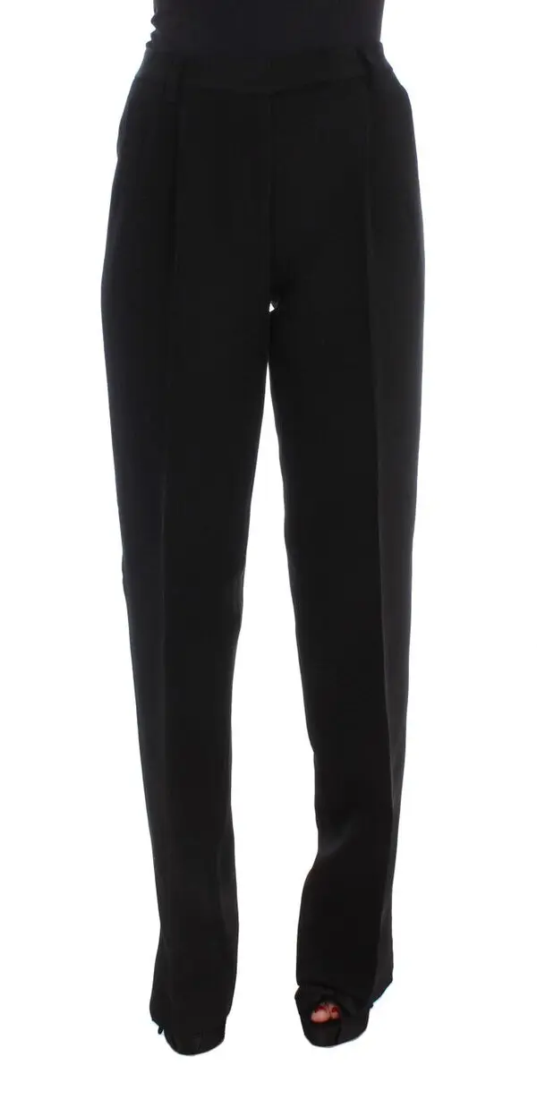 Ermanno Scervino Striped Wide-leg Trousers