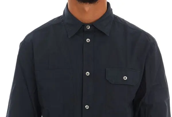 John Galliano Casual Cotton Long Sleeve Shirt