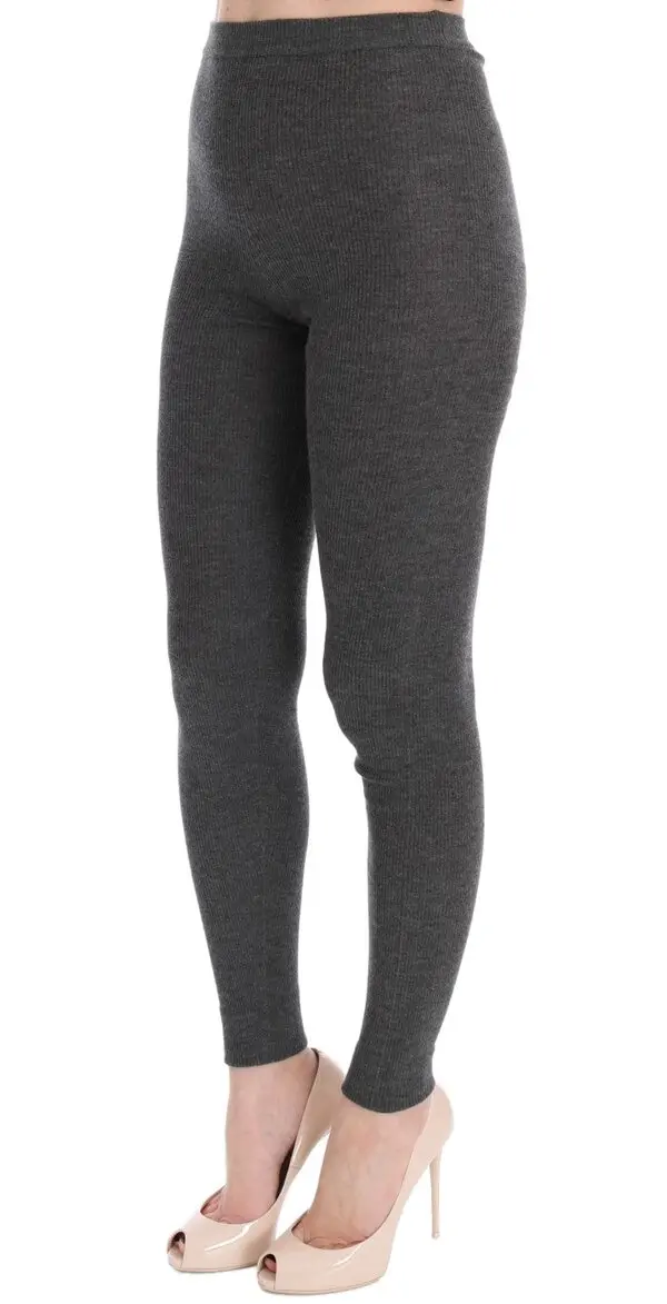 Dolce & Gabbana 100% Cashmere Ribbed Tights