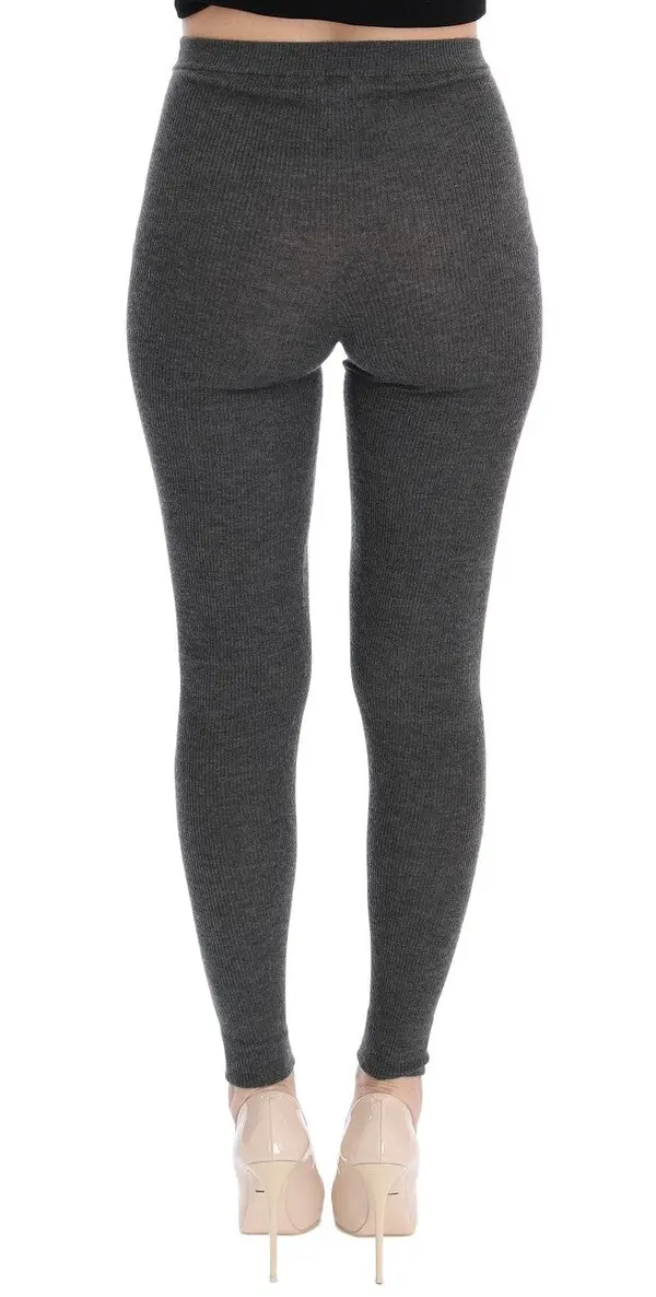 Dolce & Gabbana 100% Cashmere Ribbed Tights