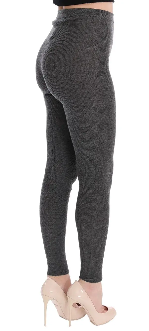 Dolce & Gabbana 100% Cashmere Ribbed Tights