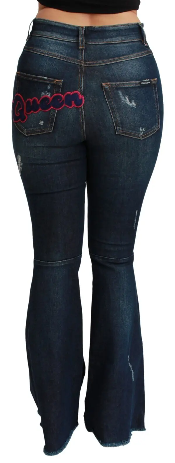 Dolce & Gabbana Cotton Stretch Flared Jeans