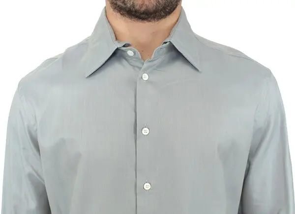 Ermanno Scervino Cotton Long Sleeve Casual Shirt Top