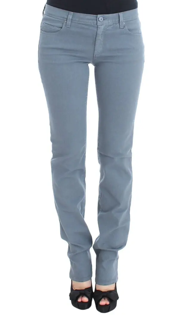 Ermanno Scervino Cotton-blend Bootcut Jeans - Blue