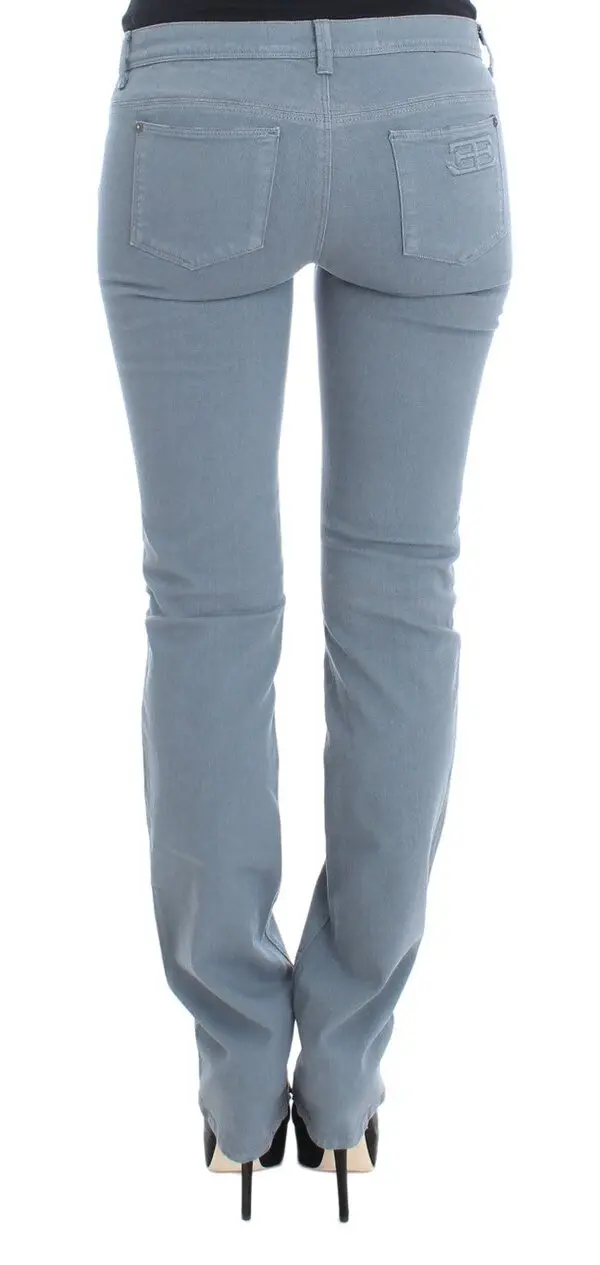 Ermanno Scervino Cotton-blend Bootcut Jeans - Blue
