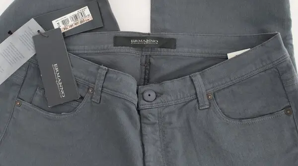 Ermanno Scervino Cotton-blend Bootcut Jeans - Blue