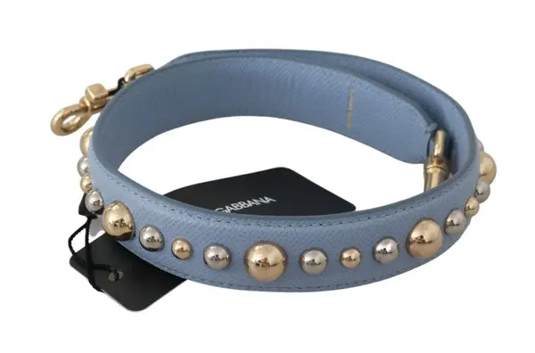 Dolce & Gabbana Leather Handbag Shoulder Strap Accessory - Blue