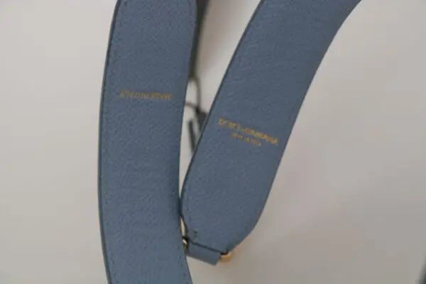 Dolce & Gabbana Leather Handbag Shoulder Strap Accessory - Blue