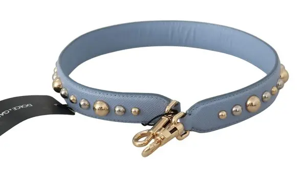Dolce & Gabbana Leather Handbag Shoulder Strap Accessory - Blue