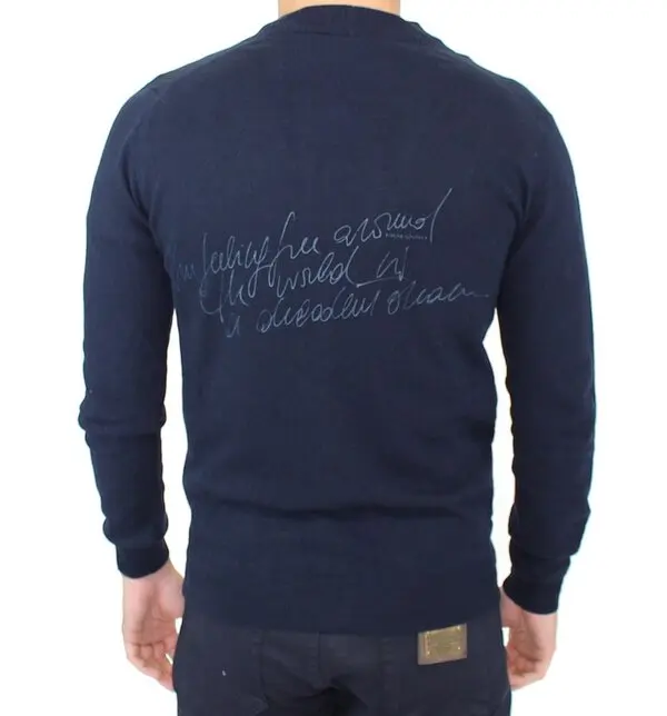 Ermanno Scervino Wool Cashmere Cardigan Sweater