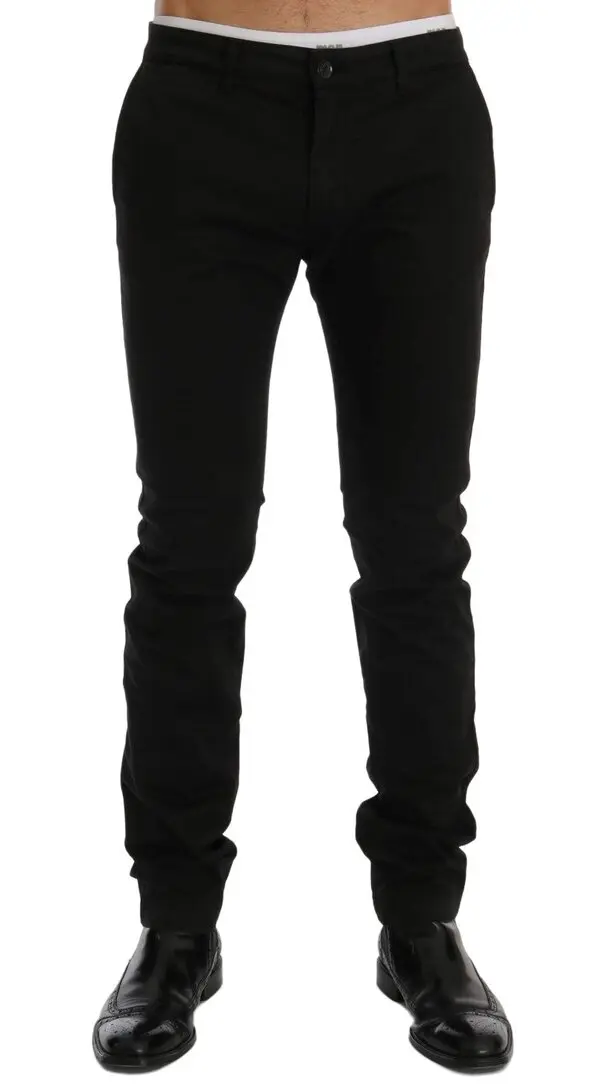 GF FERRE Cotton Stretch Chinos Pants