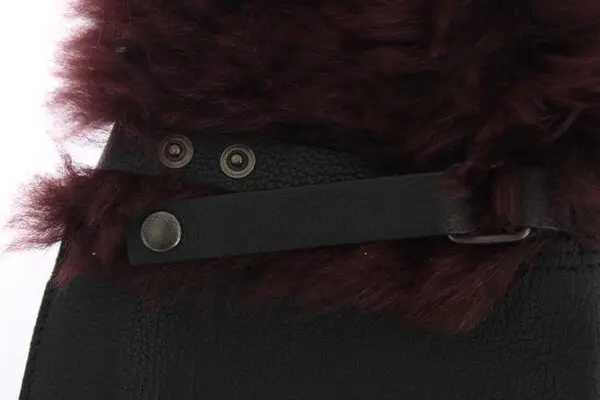 Dolce & Gabbana Leather Shearling Gloves