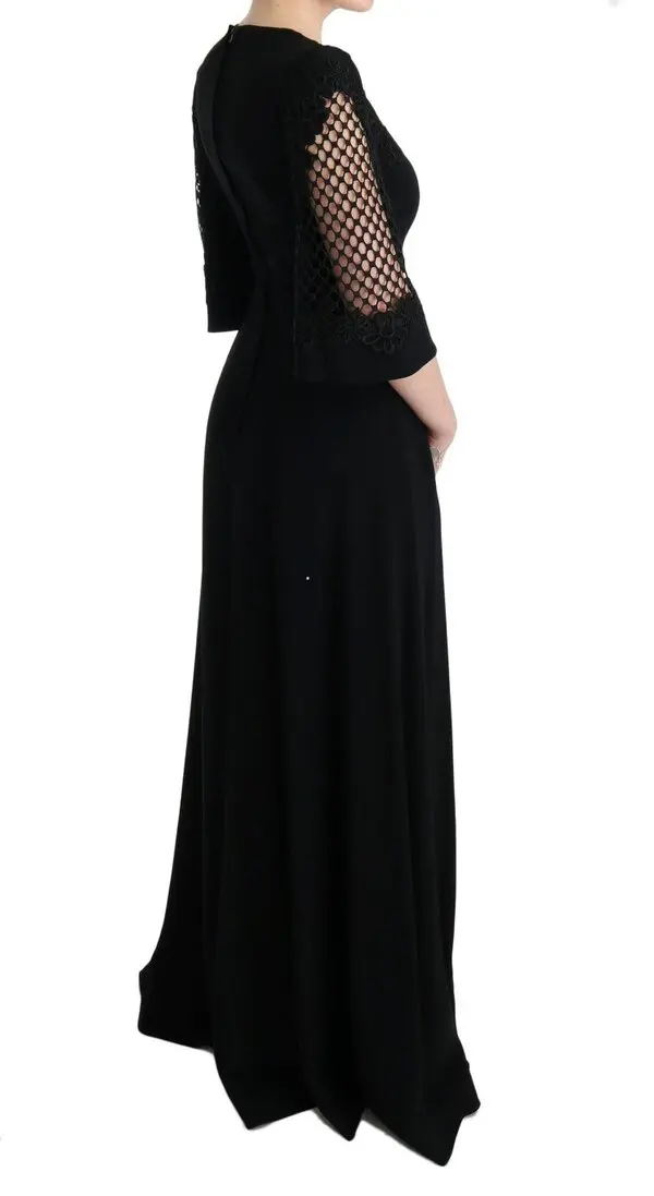 Dolce & Gabbana Stretch Shift Maxi Dress